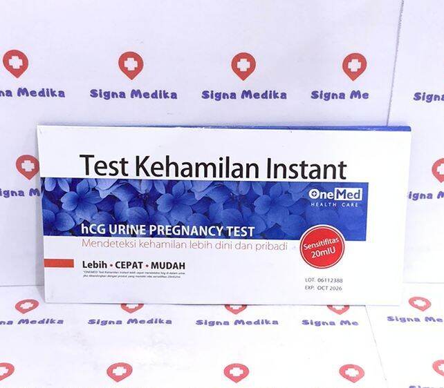 TEST KEHAMILAN ONE MED/ONE MED TEST PACK | Lazada Indonesia