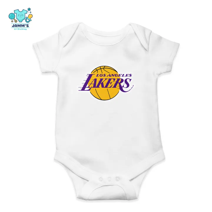 Onesies for Baby - NBA team Los Angeles Lakers - 100% Cotton | Lazada PH
