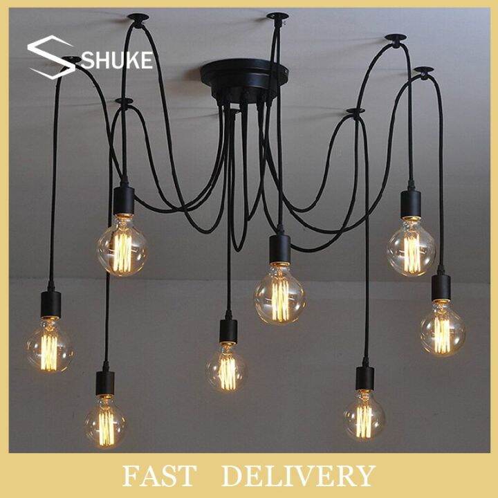 12/8/6 Heads Ceiling Lights Chandelier Nordic Restaurant Rural ...
