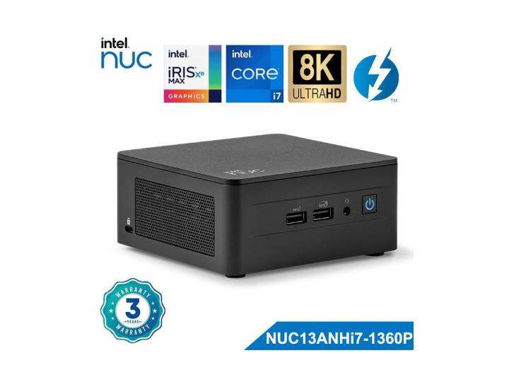 INTEL NUC 13 / NUC13 PRO KIT ARENA NUC13ANHI7แบร์โบน (พร้อมสายไฟ3ขา) คอมพิวเตอร์ขนาดเล็ก ...