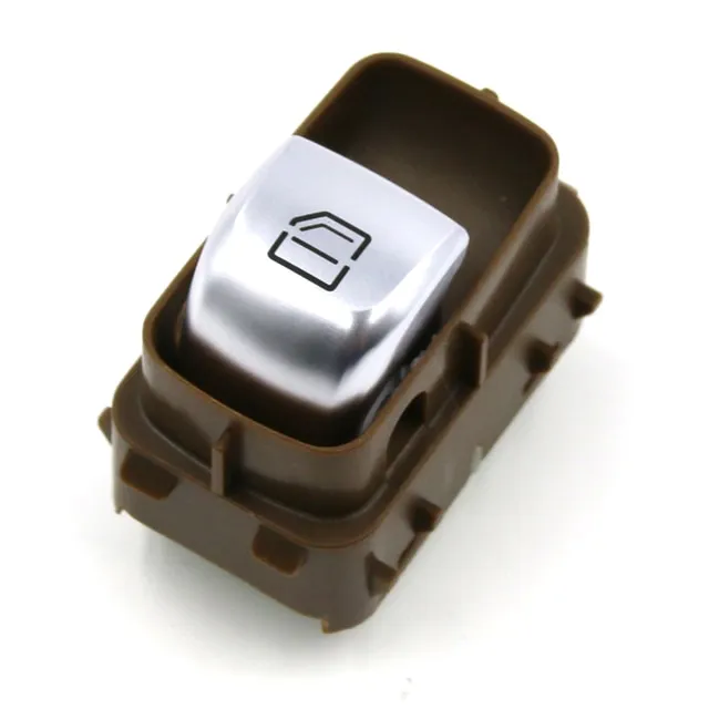 รถอุปกรณ์เสริมสวิทช์ควบคุมหน้าต่างสีส้มปุ่มสำหรับ Mercedes Benz W205 ...