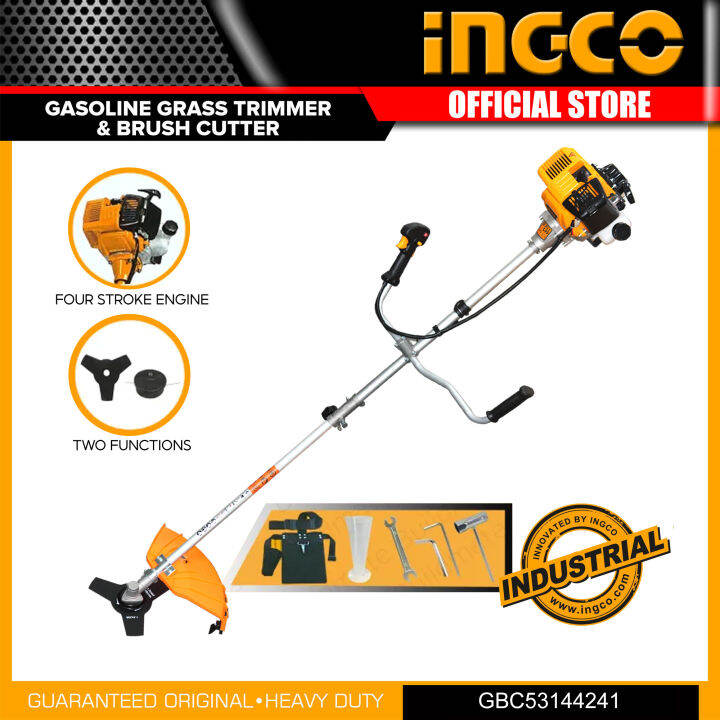 Ingco GBC53144241 Industrial Gasoline Grass Trimmer and Brush Cutter 4 ...