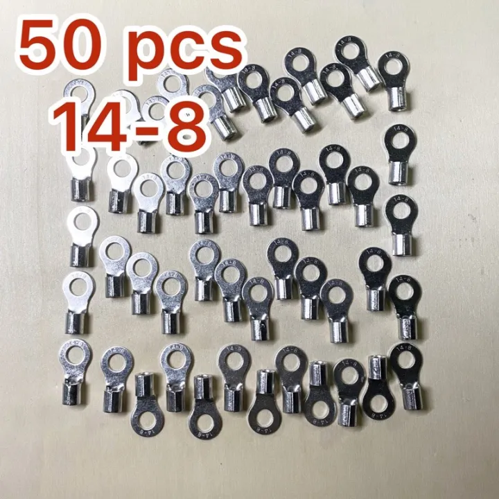 VPa14mm2 ( AWG#6 ) Round Non-Insulated Terminal Lugs | Lazada PH