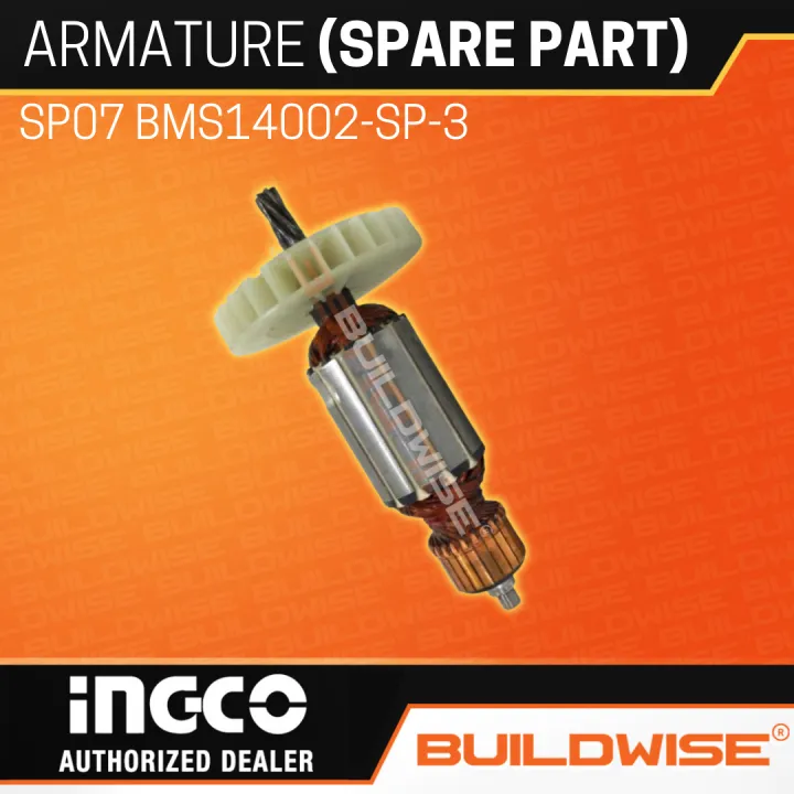 Ingco Armature (Spare Part) SP07 BMS14002-SP-3「BUILDWISE®」 *NEW ARRIVAL* | Lazada PH