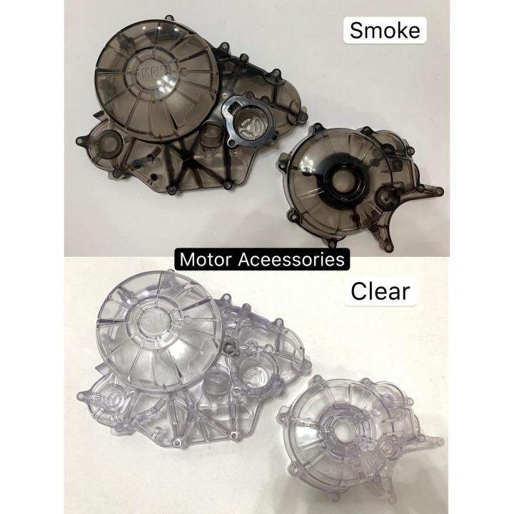Yamaha Y15ZR Engine Cover Smoke/Transparent Set L/R | Lazada