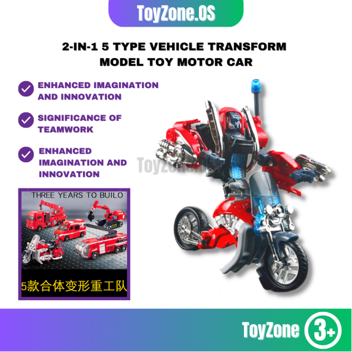 Motor Vehicle Transformation Vehicle Transformers Model Toy Motor Car ...