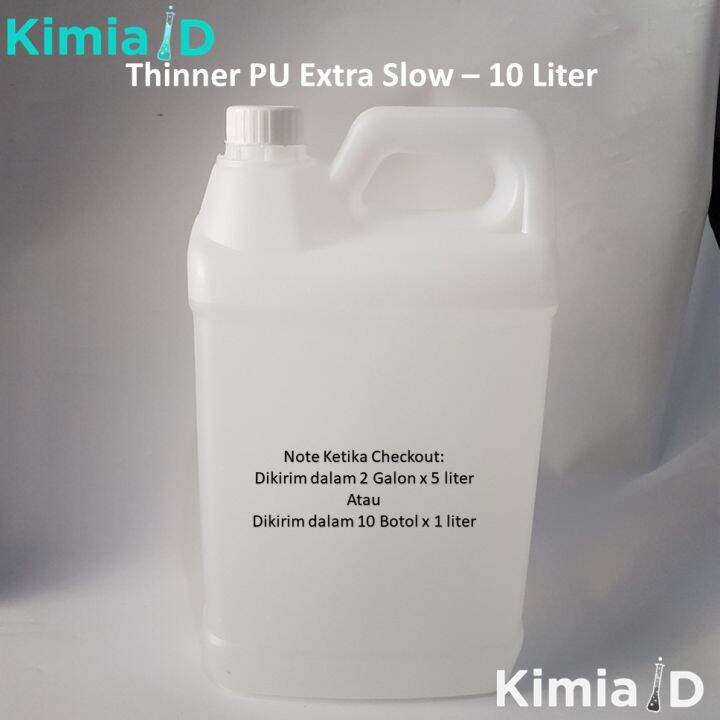 Thinner PU Extra Slow 10 Liter Thinner Polyurethane Tinner PU Tiner PU | Lazada Indonesia