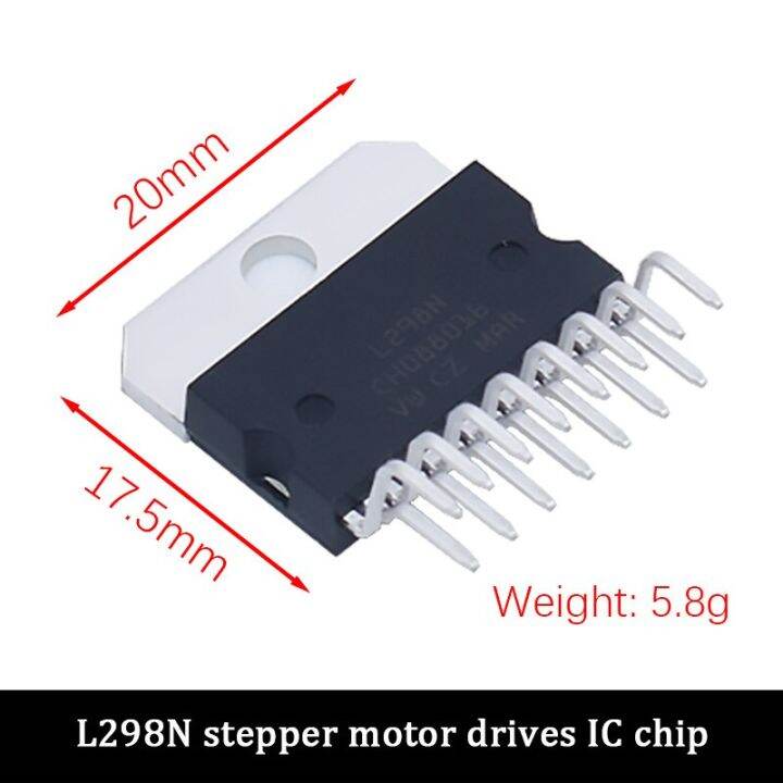 Wavgat Dc Motor Drive Module Reversing Pwm Speed Dual H Bridge Stepper