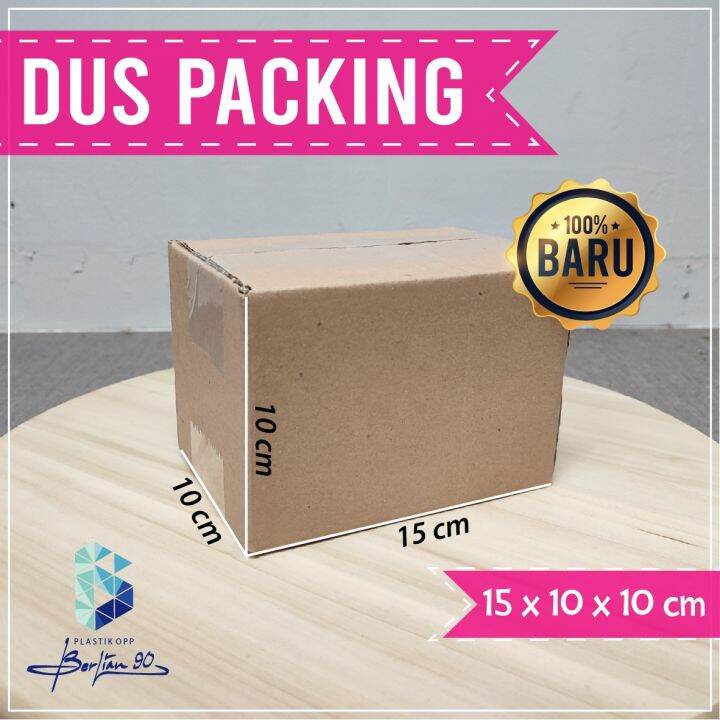 (isi 10 dus) KARDUS PACKING UK. 15x10x10 CM . COCOK BUAT PACKING BARANG ...