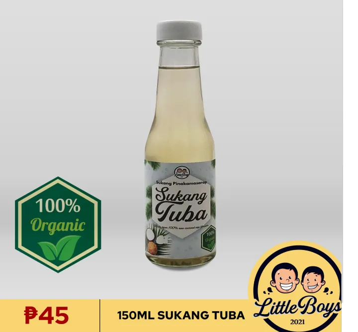 PURE Sukang Tuba Coconut Sap Vinegar PURO TUBA LAGUNA, Naturally ...