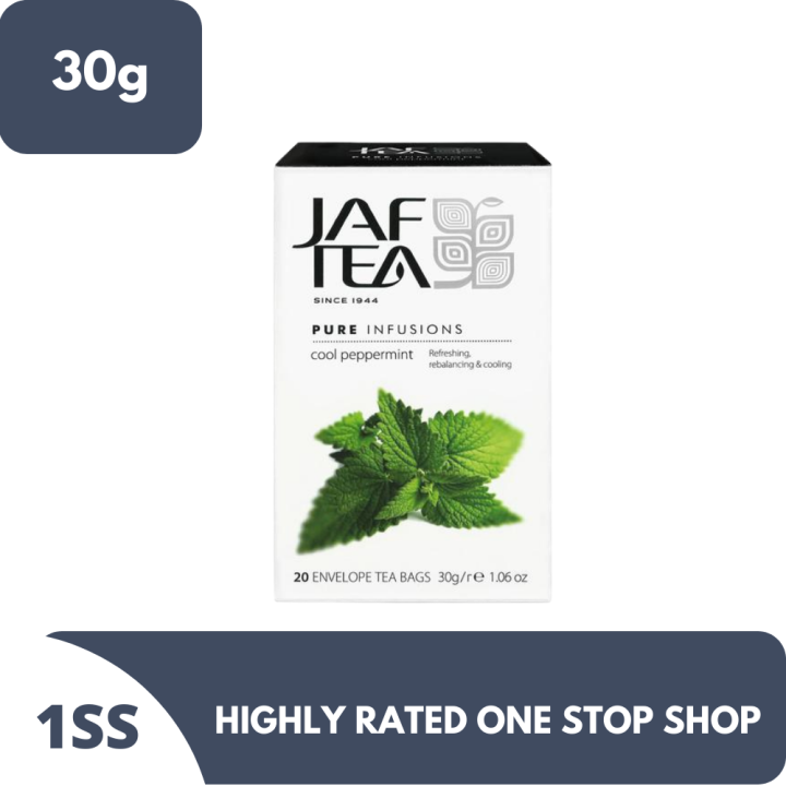 Jaf Tea, Peppermint Tea 20 CT 30g | Lazada PH