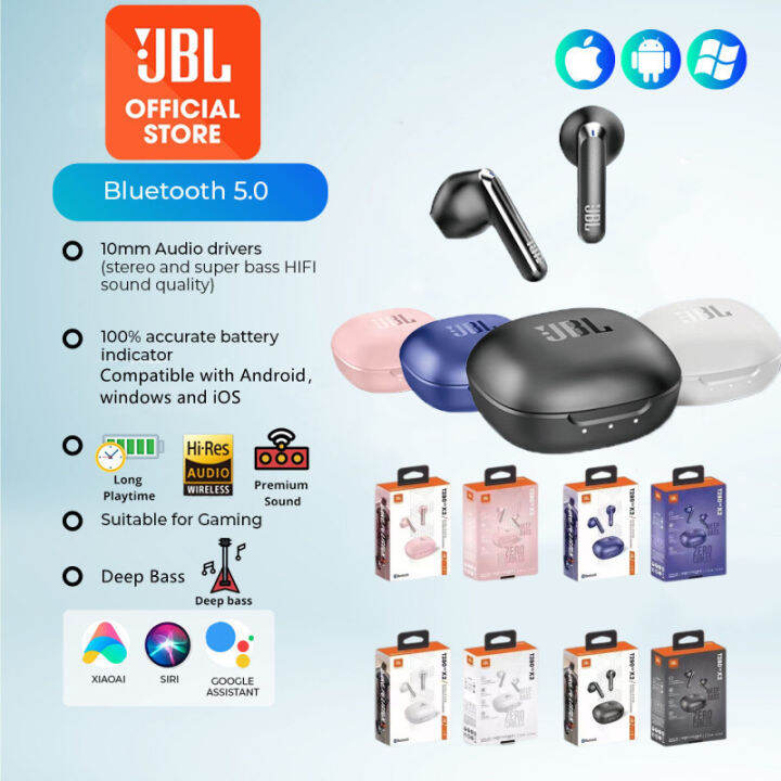 [High quality] JBL T280TWS X2 Wireless Bluetooth Mobile Gaming Running Sports Headphones Local ...