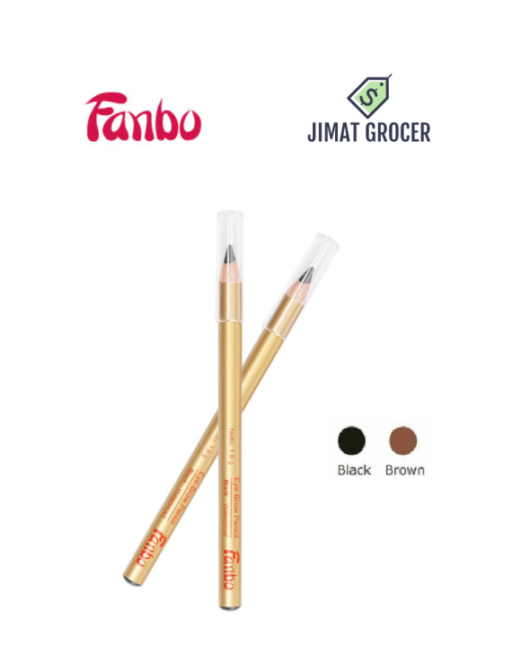 Fanbo Gold EyeBrow Pencil Black / Brown 1.6g | Lazada