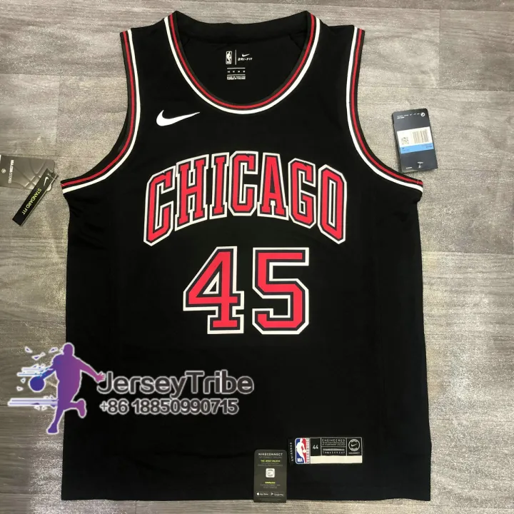 Original NBA Basketball Men‘s Jersey On Sale Chicago Bulls #45 MichaelˉJordan Heat Pressed Retro ...