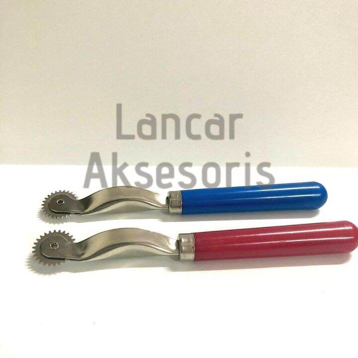 Rader Jahit / Tracking Wheel / Alat Pola Jahit / Alat Penanda Kain Pola ...