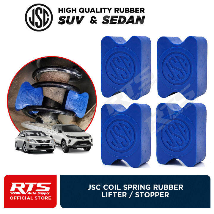 JSC 4Pcs High Quality Coil spring rubber stopper / lifter / booster ...