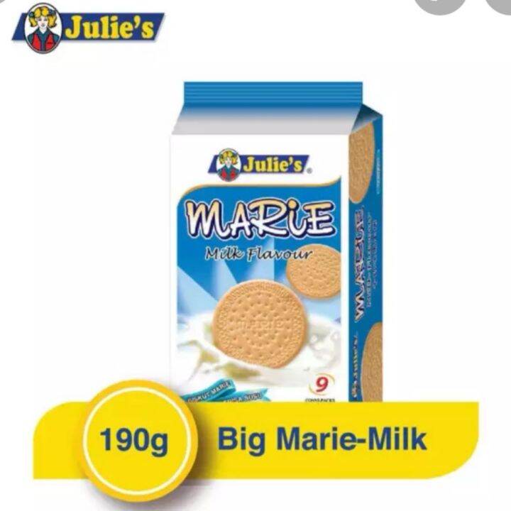 Julie Big Marie Biscuits 【189g】 | Lazada