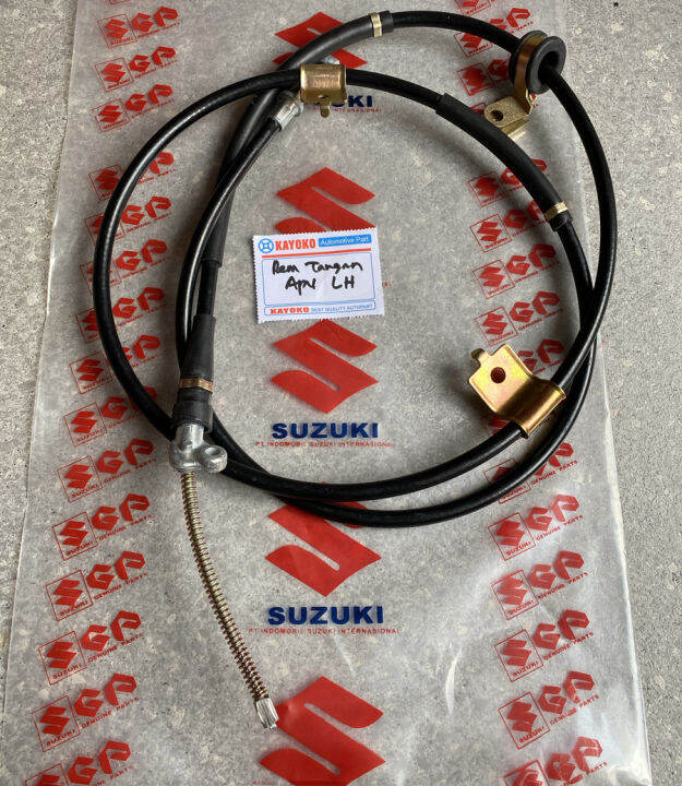 KABEL REM TANGAN-HAND BRAKE CABLE APV/FUTURA INJEKSION KIRI LH | Lazada ...