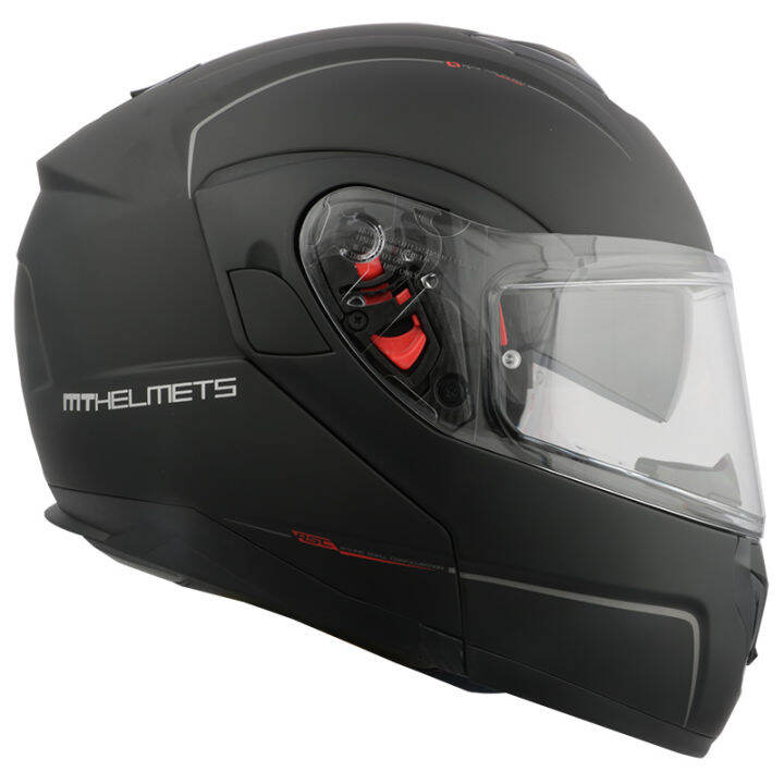 MT Modular Helmet with Dual Visor Atom SV -Solid | Lazada PH