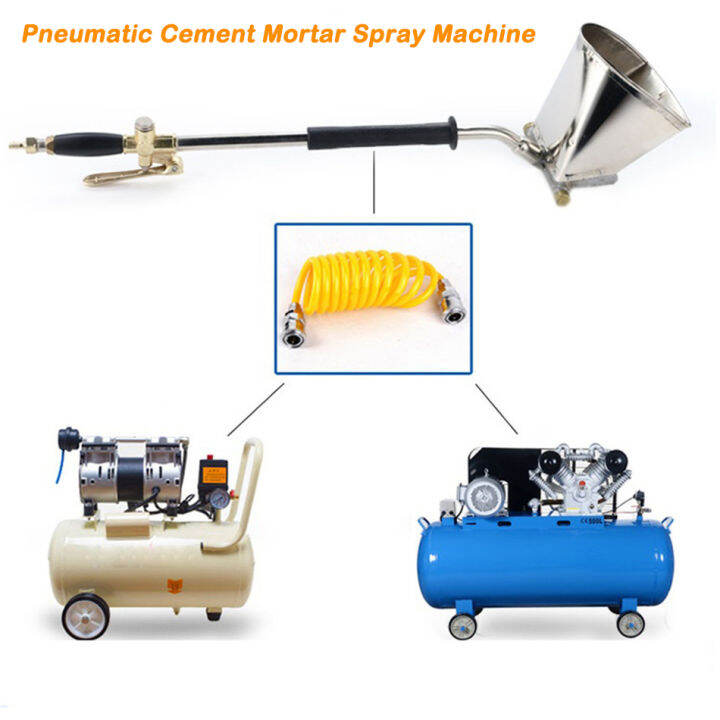 Ceiling Cement Plaster Machine, Pneumatic Cement Mortar Spray Machine ...