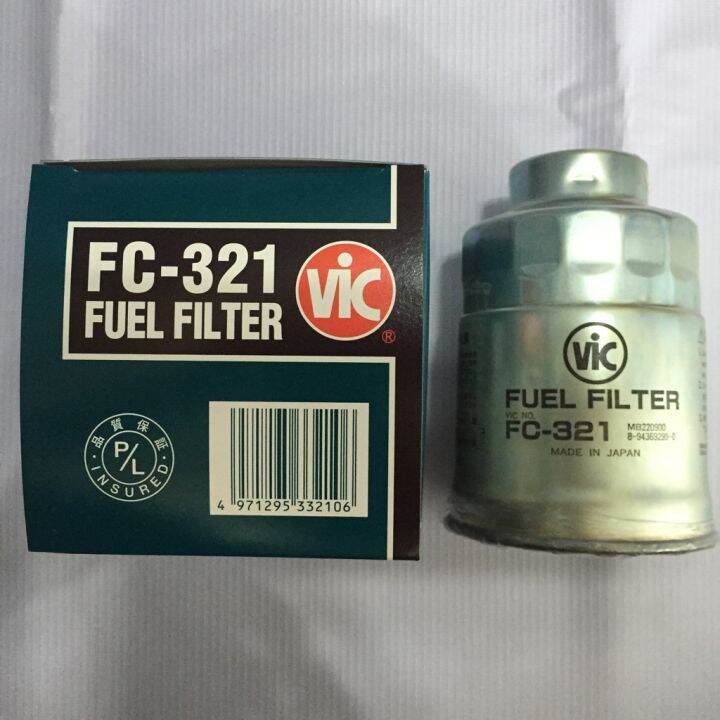 ORIGINAL/GENUINE VIC FUEL FILTER FC-321 MITSUBISHI ADVENTURE/L300/PAJERO FIELD MASTER/L200 ...