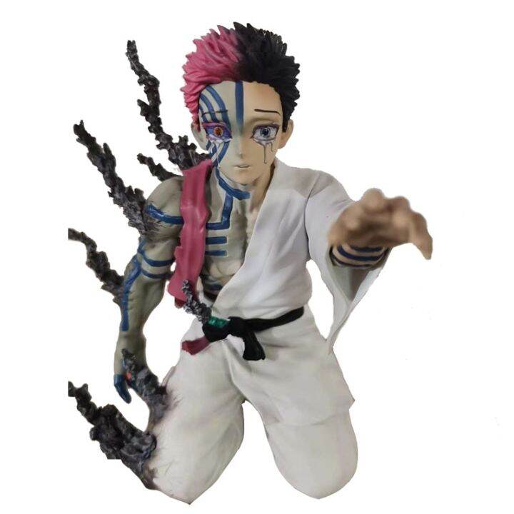 Anime Demon Slayer Figure Akaza Action Figurine Juuni Kitsuki Akaza ...