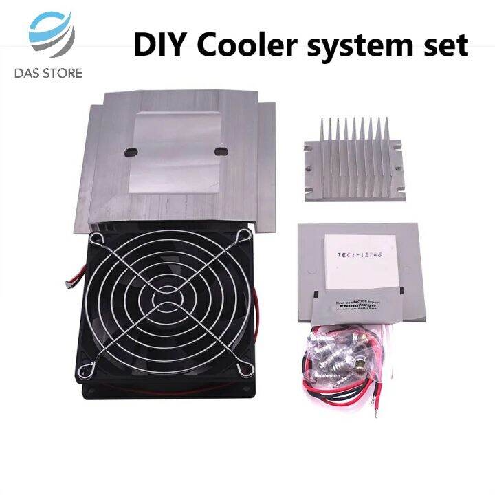 Peltier Pendingin Cooler System Refrigeration Kit DIY cooling machine ...