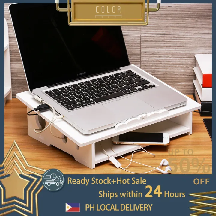 Computer Monitor Rack Heightening Rack Office Desk Table Display Rack ...