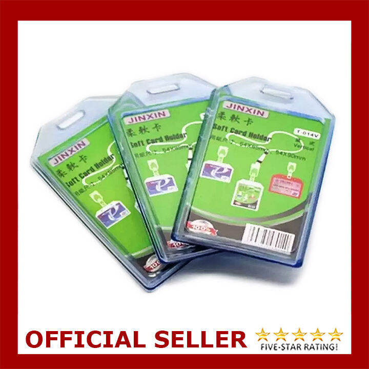 [ZOREIL] ID Case Protector Card Holder Durable Transparent Plastic ID ...