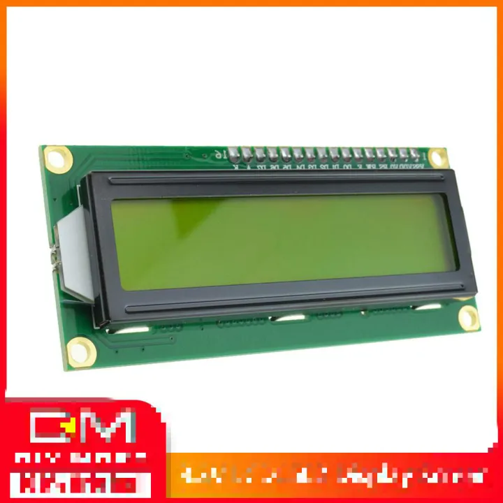Original LCD1602จอแสดงผล IIC I2C TWI อินเทอร์เฟซแบบอนุกรม SPI 1602 16X2 LCD Backlight โมดูล5V ...