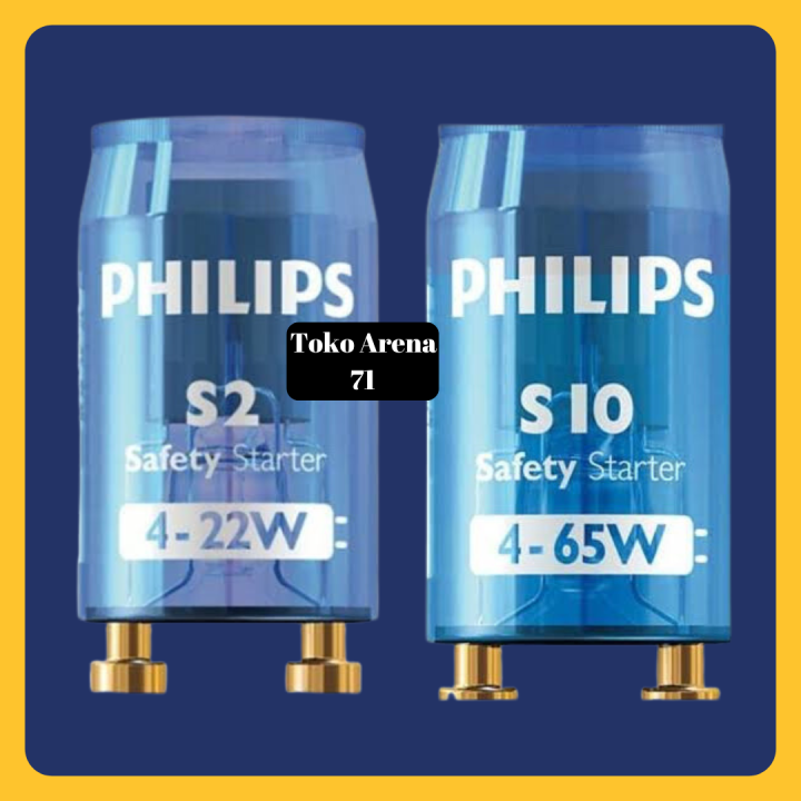 STARTER LAMPU TL NEON / STARTER PHILIPS S2 S10 / STATER PHILIPS SEKRING ...