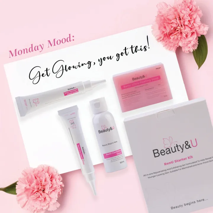 RDL Essentials BAU RENU Starter kit Rejuvenating Set Peeling and ...