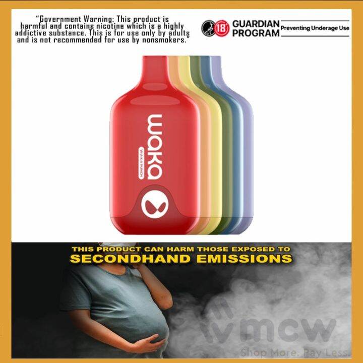 vape WAKA SMASH 6000 puffs empowered by relx | Lazada PH