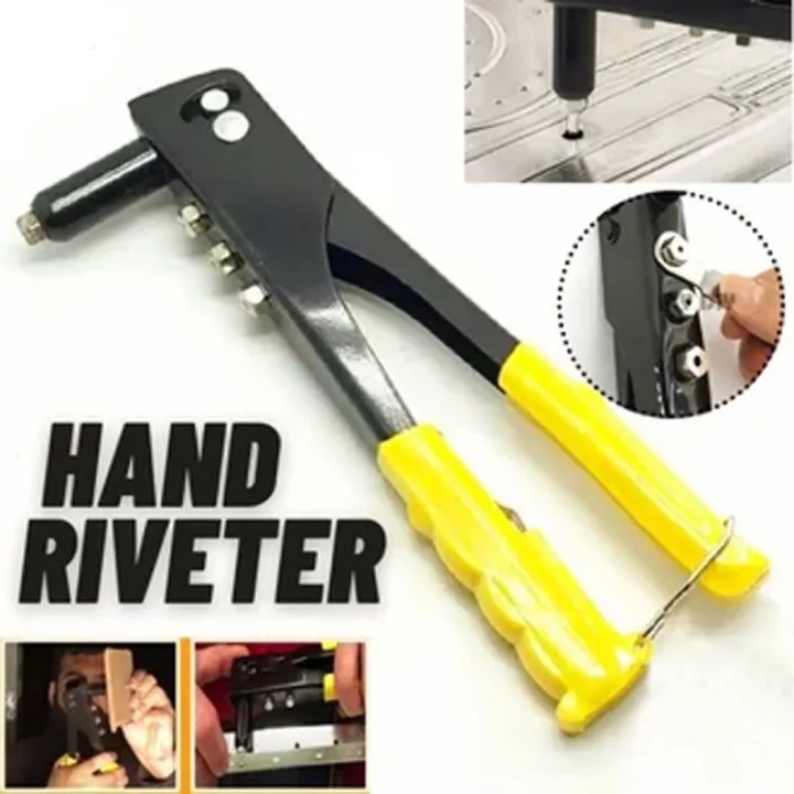 【Delivered Within Two Days】HEAVY DUTY YELLOW HAND RIVETER For ...