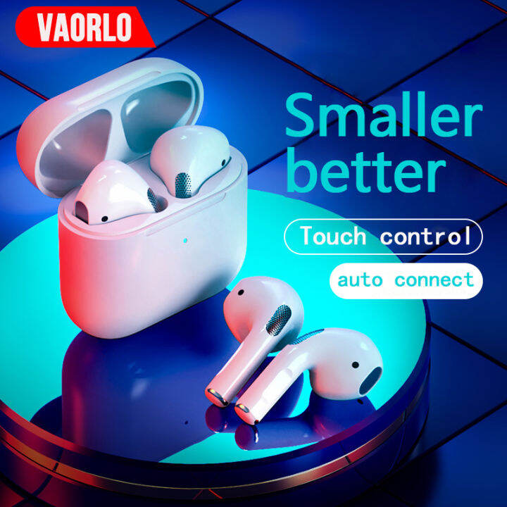 VAORLO Original TWS 4th Gen Mini Bluetooth Earphone Pro 4 Sport Bluetooth Headphones True ...