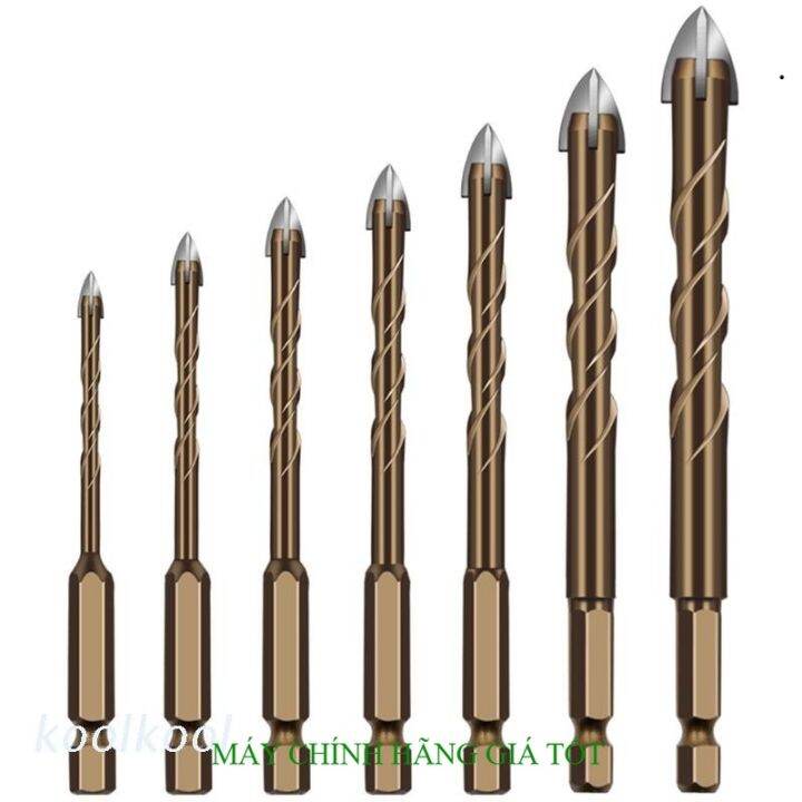 Mũi khoan kính gạch men/ hình lục giác/ bằng cacbua/ chuyên dụng/ MŨI TỐT ĐL CHÍNH HÃNG | Lazada.vn