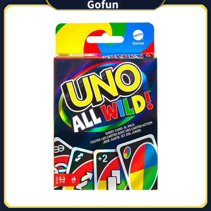 Uno All Wild Card Game For Family Party Game Gift card Game | Lazada.co.th