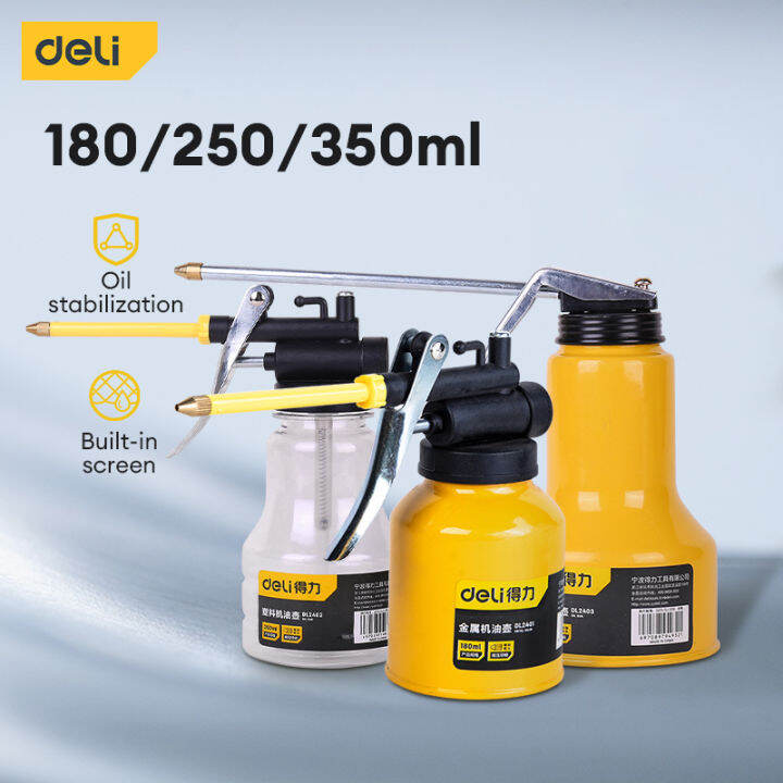 Deli Oil Gun Oil Can 128mm Oil Injection Gun DL2401 DL2402 DL2403 ...