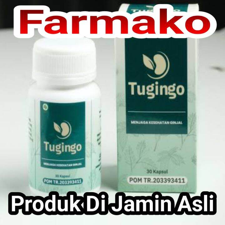 TUGINGO Kapsul Herbal Original Obat Ginjal Dan Saluran Kemih Asli ...