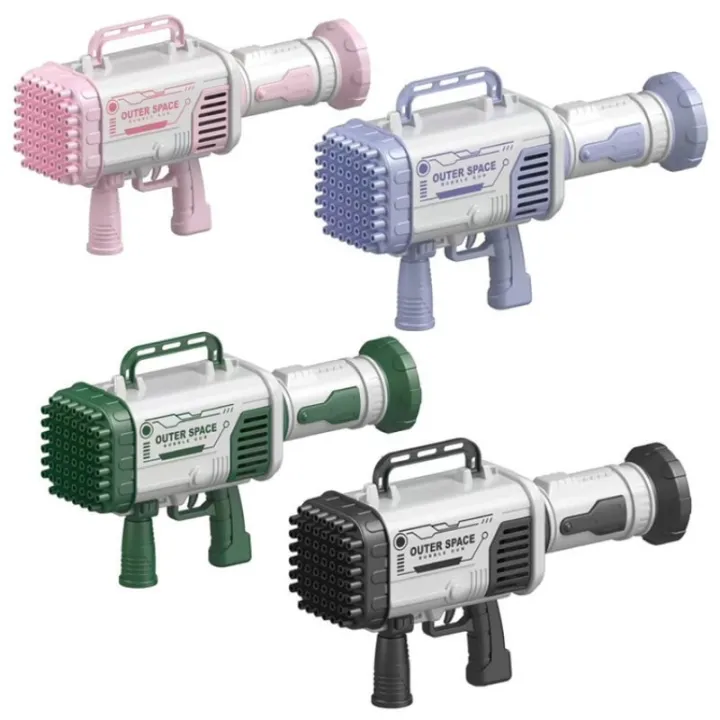 Gatling Bubble Gun Charging Electric Automatic Rocket Launcher | Lazada PH