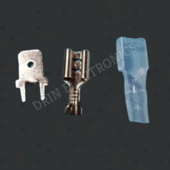 15PCS/LOT MALE FEMALE RUBBER INSULATOR PCB FASTON TERMINAL CONNECTOR 6 ...