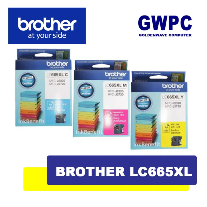 Brother LC669XL LC665XL Genuine Ink Cartridge LC669 LC665 LC-669XL LC-665XL | Lazada PH
