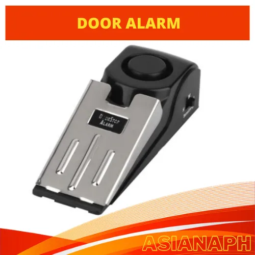 125 dB Anti-theft Burglar Stop System Security Home Wedge Shaped Door ...