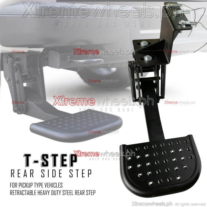 Mitsubishi Strada 2015-2023 T step / T-step / Rear Step Hard Steel ...