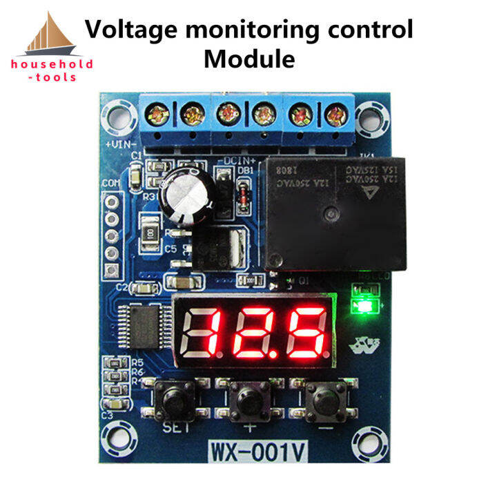【💕Ready Stock+COD🎉】household-tools Voltage Relay Module Upper Lower Limit Detection Control ...