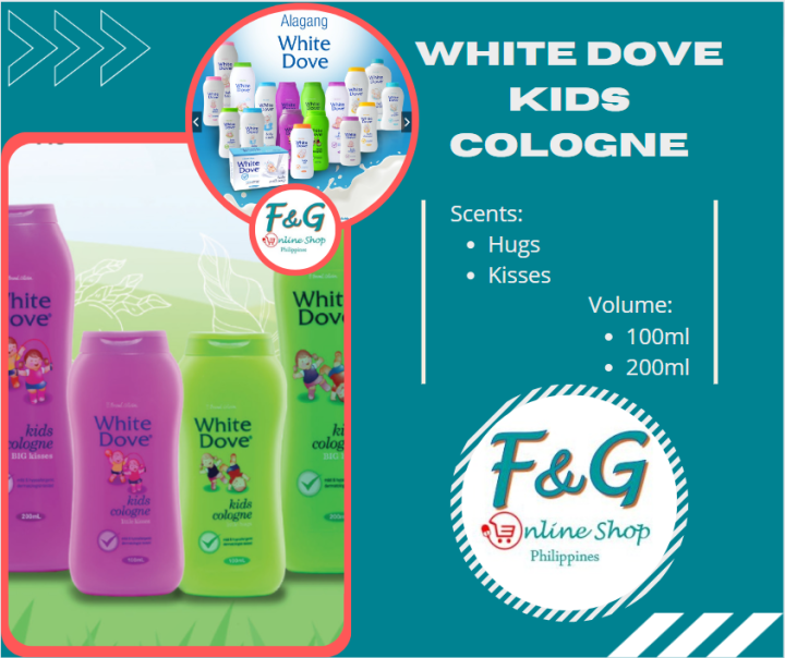 White Dove Kids Cologne - Kisses 100 ml and 200 ml (Personal Collection ...