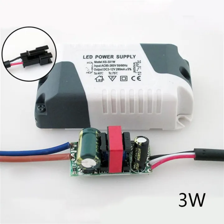 3W-24W Home Led Lamp Driver Segment AC85-265V Constant Current LED ...