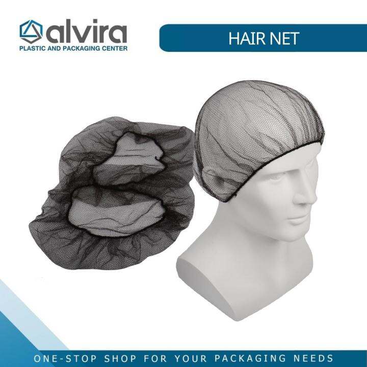 Disposable Black Hair Net [12pcs] | Lazada PH