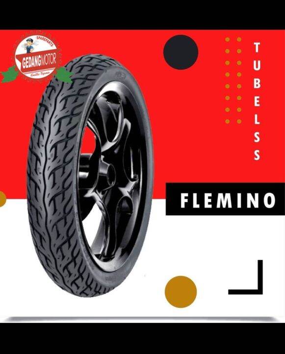 BAN LUAR FDR FEDERAL 90/90-14 TL FLEMINO TUBELES BELAKANG | Lazada ...