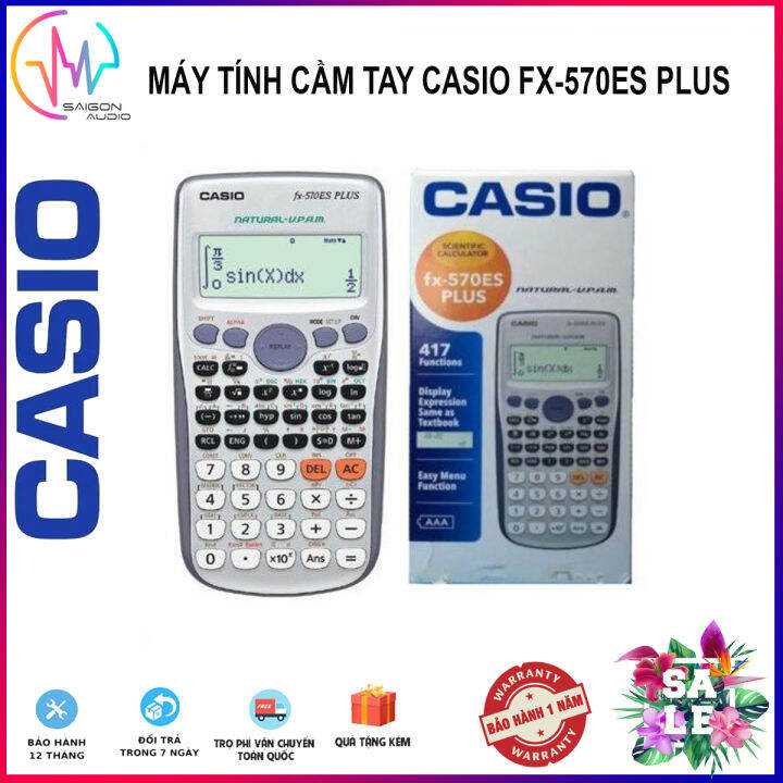 Máy Tính Casio FX-570ES Plus - Máy Tính Học Sinh Casio fx570es Plus ...